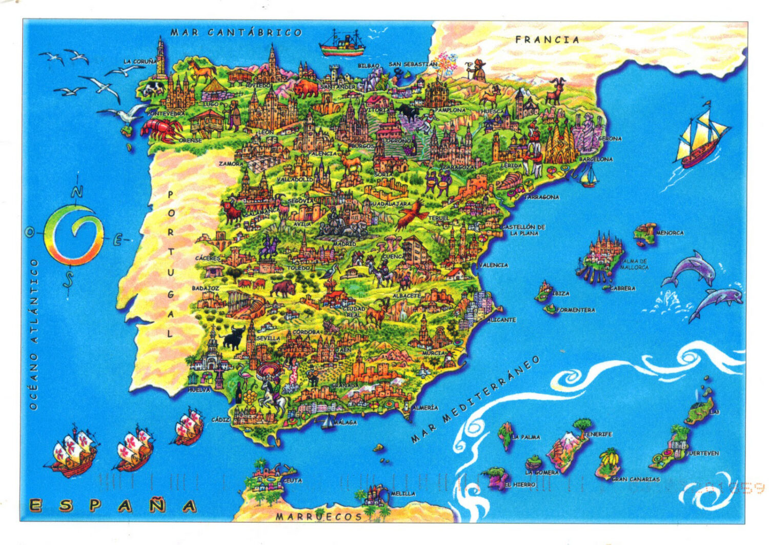 Download Free Spain Tourist Map for Easy Exploration